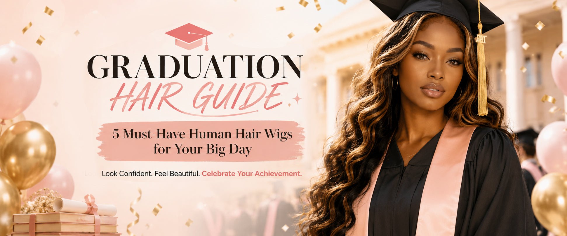 Graduation Hair Guide: 5 Must-Have Human Hair Wigs for Your Big Day ...